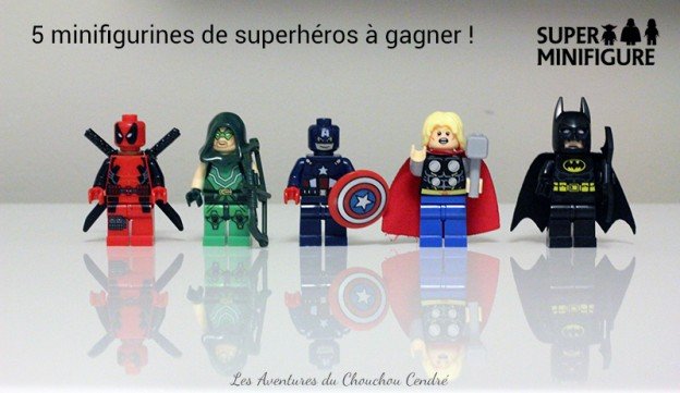 Les super minifigurines de superhéros + Concours | Les Aventures du ...