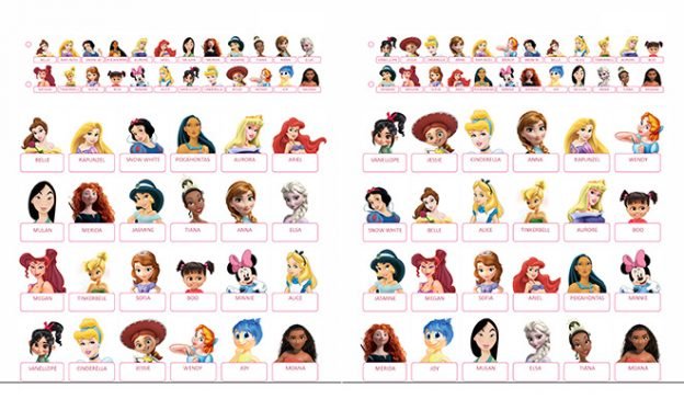 Printable characters Disney (JPG) | Les Aventures du Chouchou Cendré